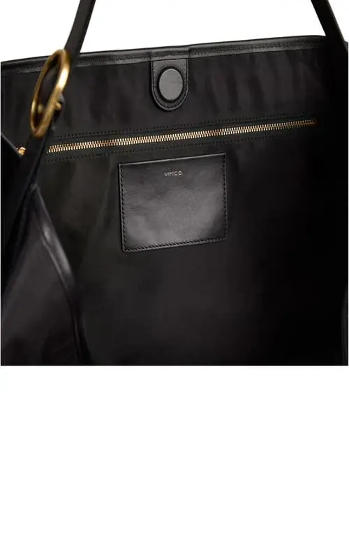 Vince Vivian Large Nylon Hobo Bag