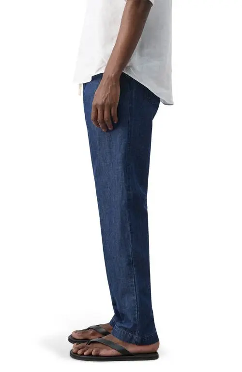 Mango Regular Fit Drawstring Waist Jeans