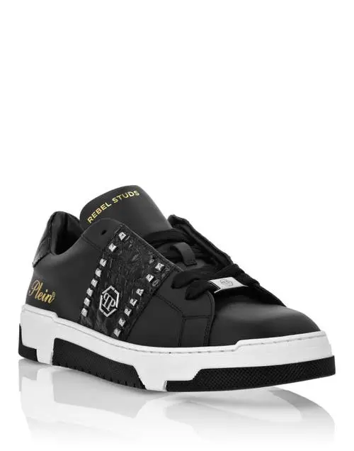 Philipp Plein Low Top Sneakers Rebel Studs