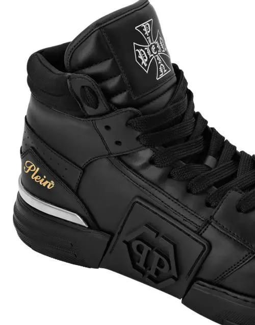 Philipp Plein Mid Top Sneakers Phantom Kicks - Black/black