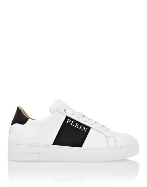 Philipp Plein Nappa Leather Lo-top Sneakers