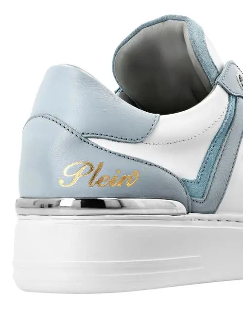 Philipp Plein Low Top Sneakers With Studs And Stripes