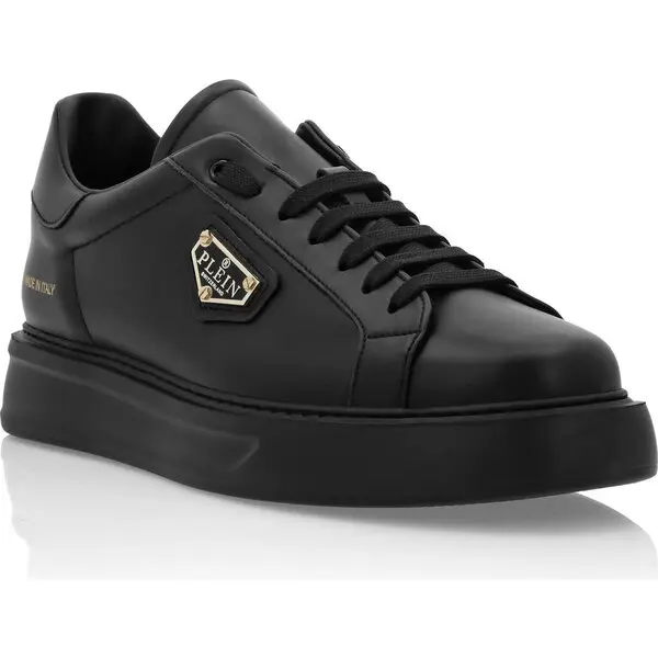 Philipp Plein Titan Plein Low-top Sneakers - Black/black