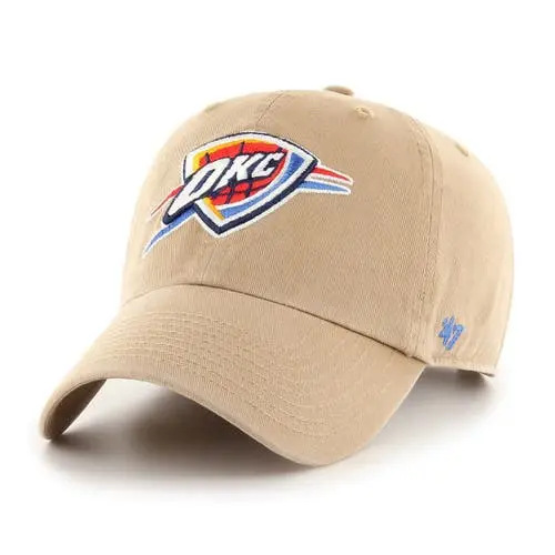 '47 Oklahoma City Thunder Logo Clean Up Adjustable Hat