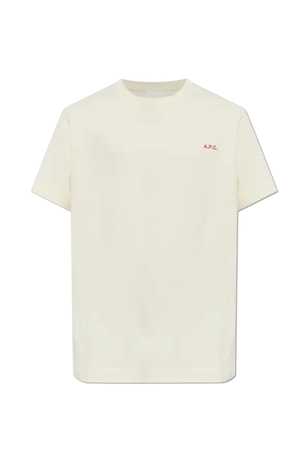 A.p.c. T-shirt "oliver - Cream