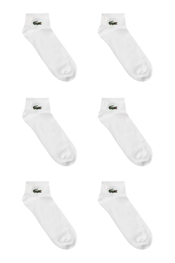 Lacoste Three-pack Of Socks With Logo
