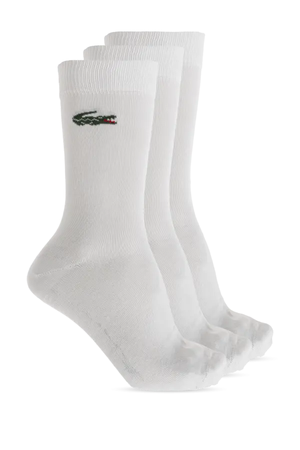 Lacoste Three-pack Of Socks With Logo