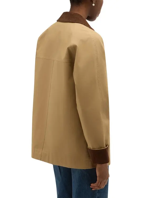 HOBBS LONDON Gabby Cotton Barn Jacket