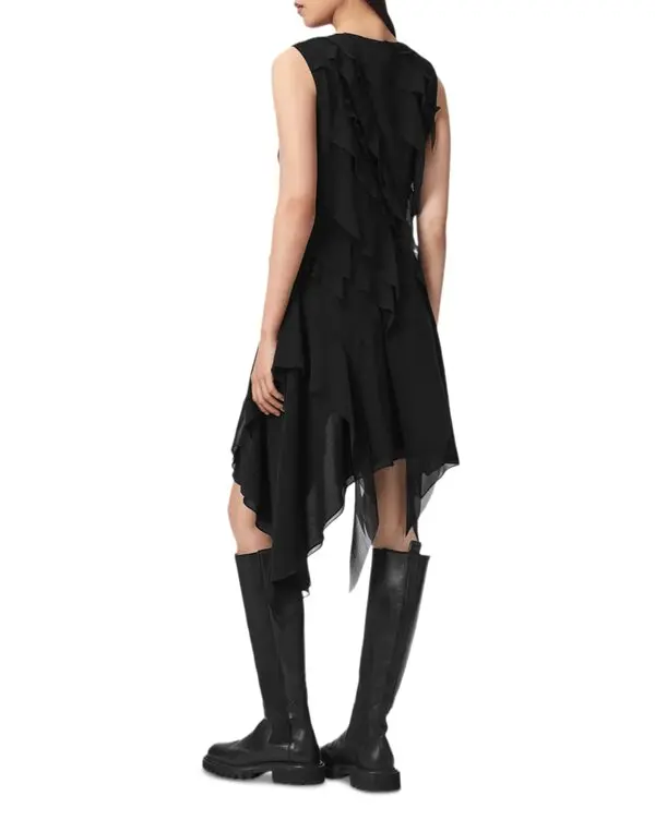 ALLSAINTS Angie High Low Dress