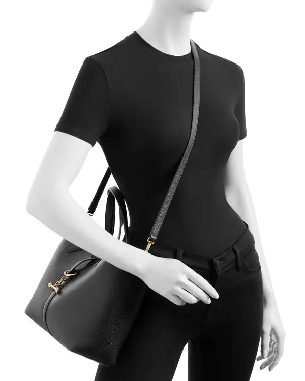 Strathberry Kite Midi Leather Tote