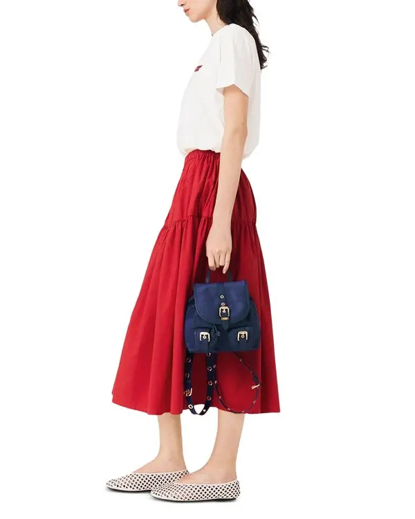 Maje Cote D'azur Embroidered T-shirt