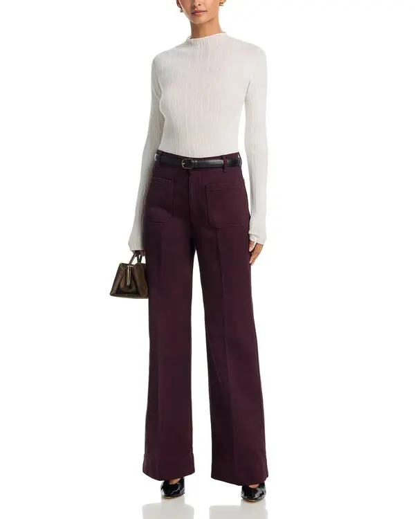 Victoria Beckham Alina Wide Leg Jeans