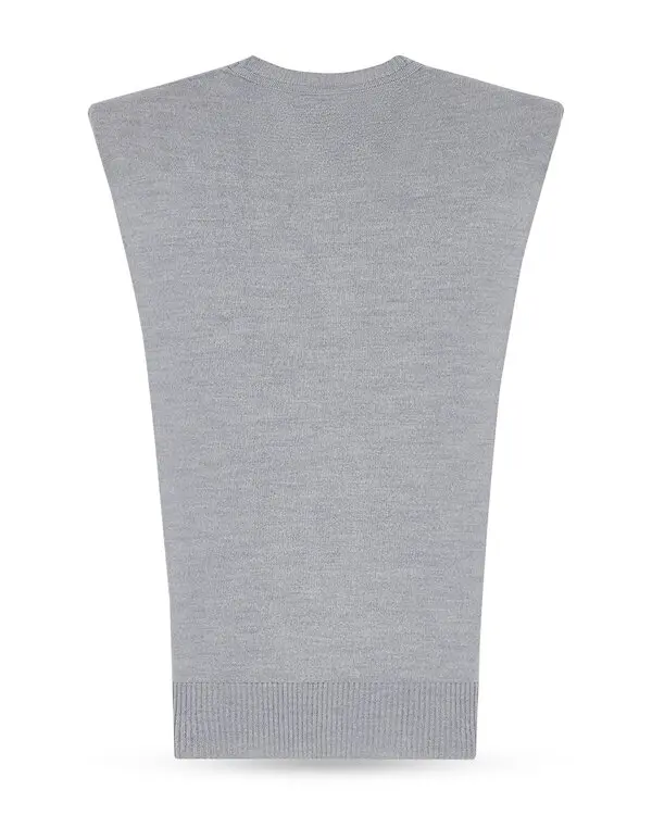 Emporio Armani Virgin Wool Knit Top