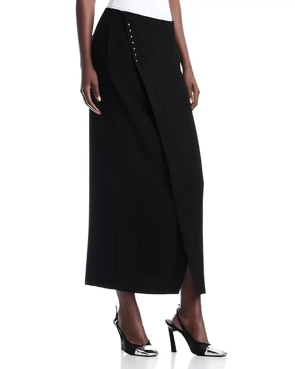 Emporio Armani Faux Wrap Skirt