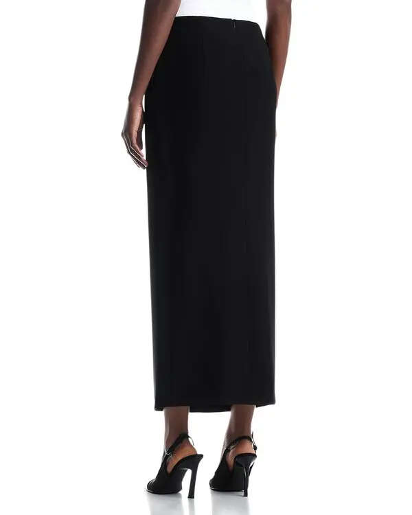 Emporio Armani Faux Wrap Skirt