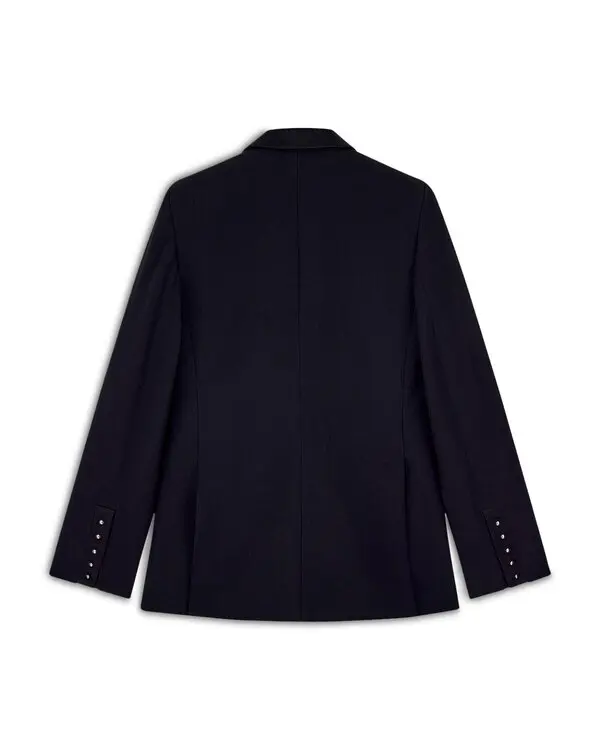Emporio Armani Two Button Satin Blazer