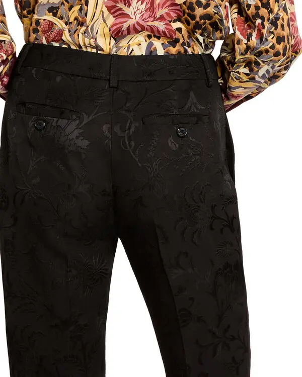 Etro Floral Bootcut Pants