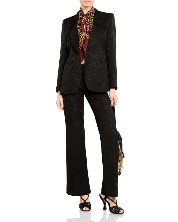 Etro Peak Lapel Fitted Jacket