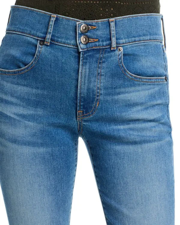 Veronica Beard Beverly Mid Rise Skinny Flare Jeans