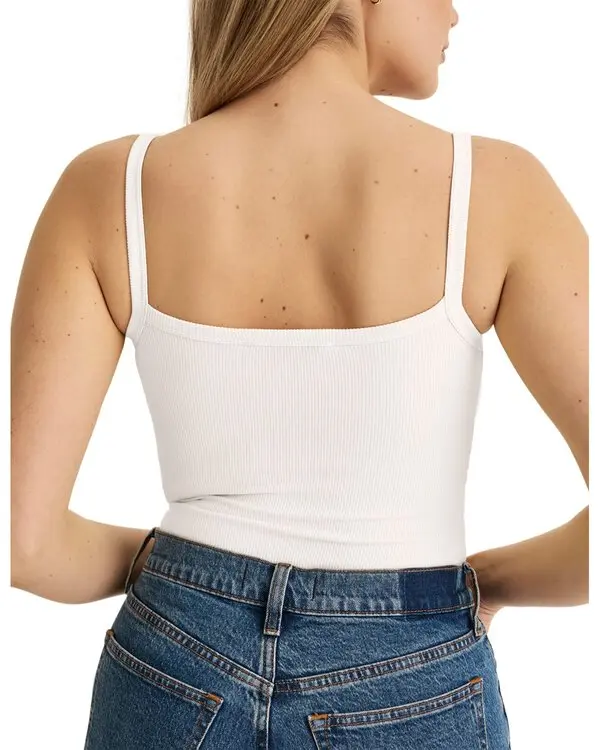 KNIX Sculpt Ribbed Camisole - White