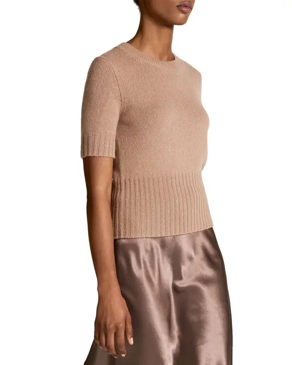 Vince Wool Cashmere Ribbed Sweater