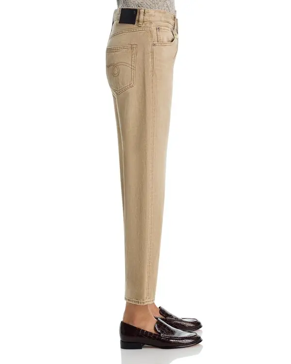 R13 Ash High Rise Boyfriend Ankle Jeans