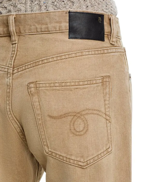 R13 Ash High Rise Boyfriend Ankle Jeans