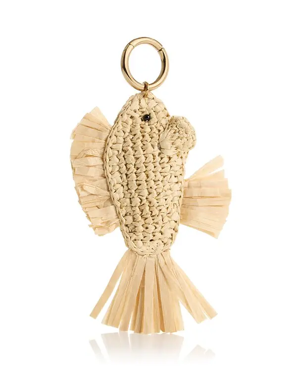 Madewell Crochet Fish Bag Charm