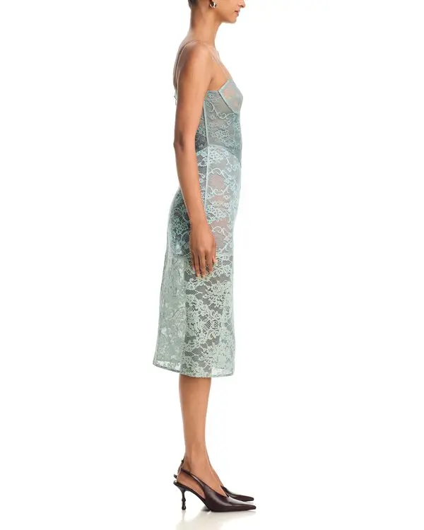 Acne Studios Lace Slip Dress