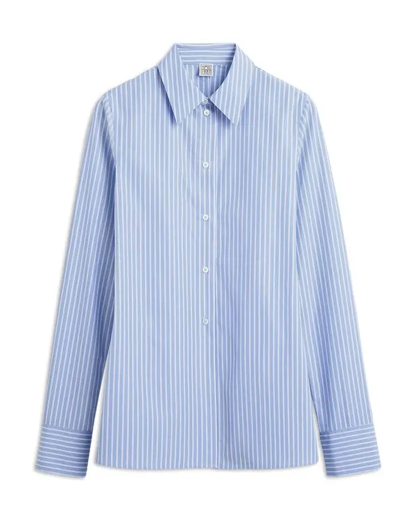 TOTEME Striped Cotton Shirt