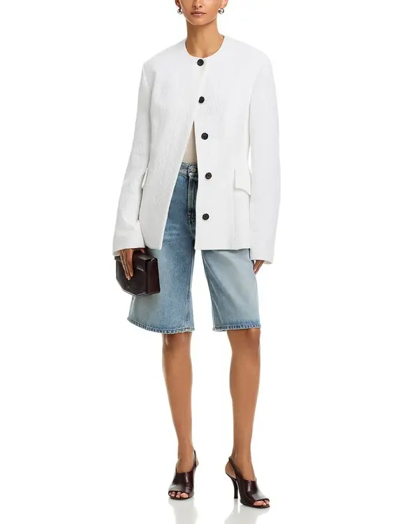 TOTEME Denim Board Shorts