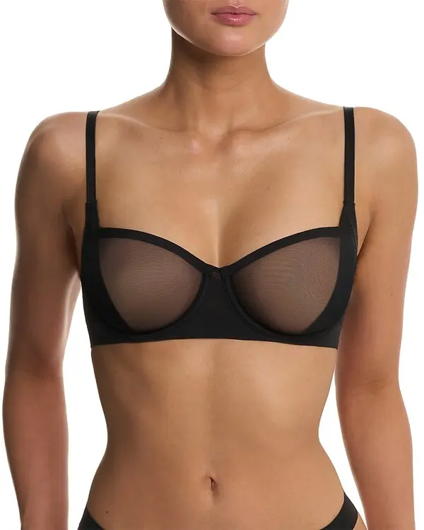 Natori True Zen Balconette Bra - Black