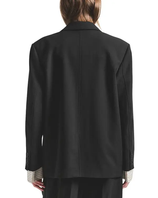 Derek Lam 10 Crosby Blaire Tropical Stretch Blazer