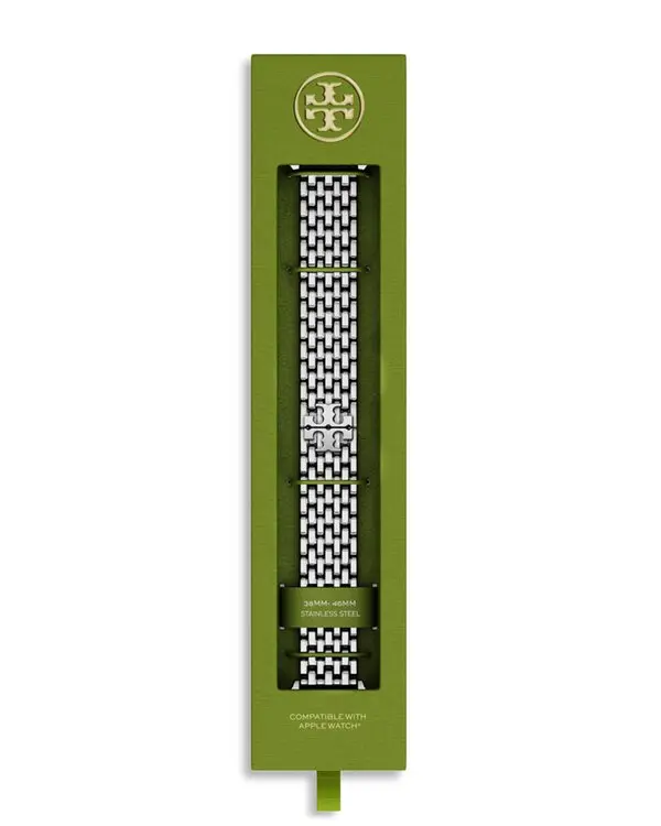Tory Burch Eleanor Stainless Steel Band For Apple Watch