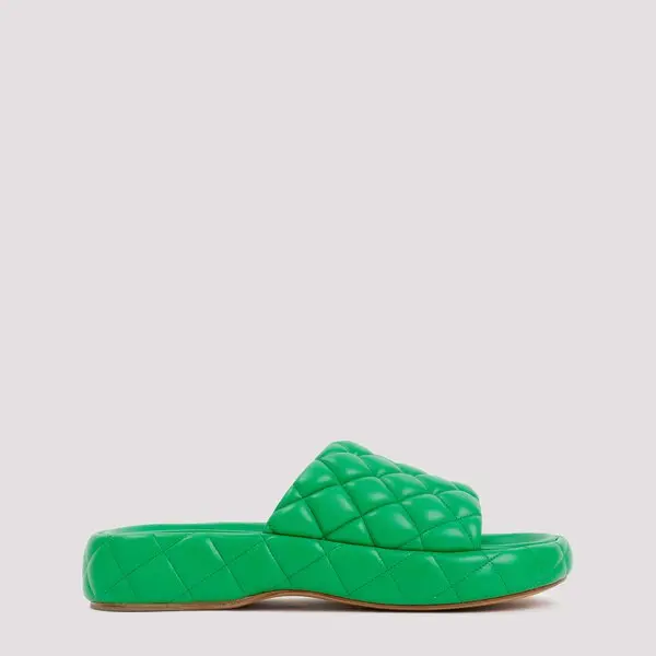 Bottega Veneta Quilted Lambskin Sandals