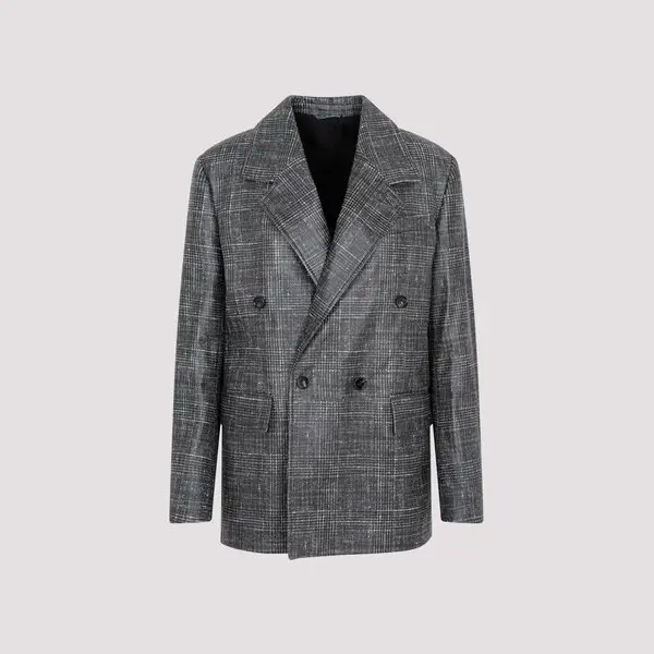 Bottega Veneta Printed Leather Lethe Jacket - Black
