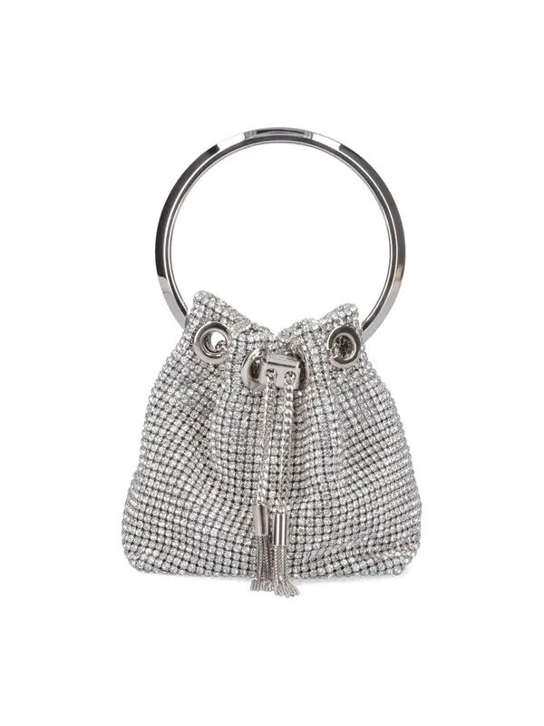 JIMMY CHOO Crystal Embellished Mini Bag