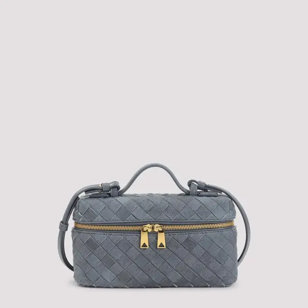 Bottega Veneta Mini Intrecciato Handbag - Blue