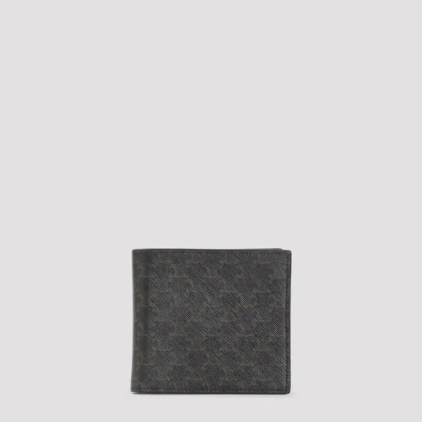 Celine Triomphe Bifold Wallet Mini - Black
