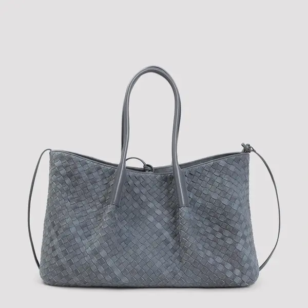 Bottega Veneta Pinacoteca Suede Tote - Blue