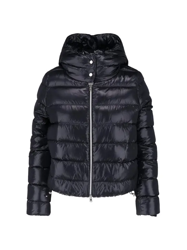 Herno Quilted Down-fill Jacket In Polyamide With Soft Lining