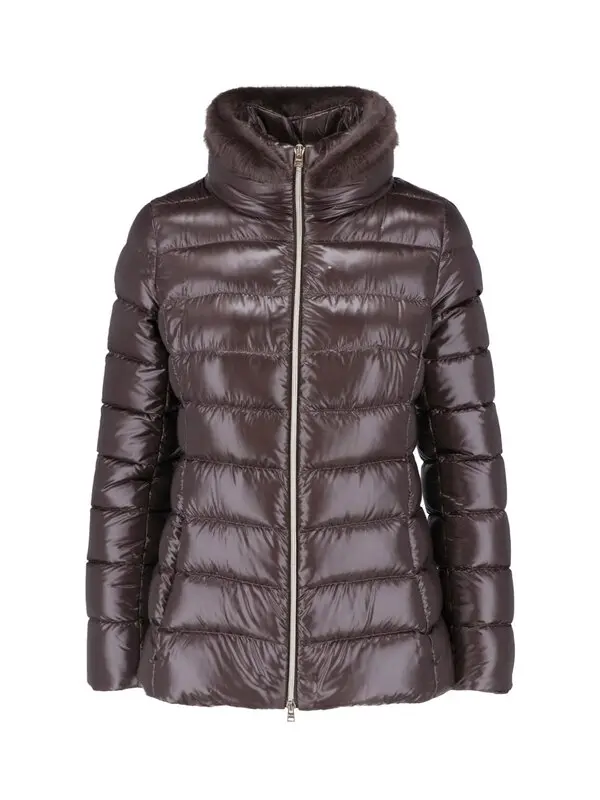 Herno Down & Feather Puffer Jacket In 100% Polyamide