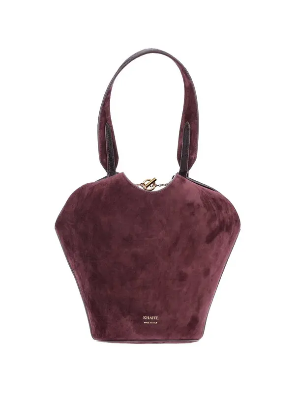 Khaite 100% Calf Leather Shoulder Bag