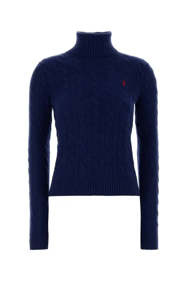 Polo Ralph Lauren Cable-knit V-neck Sweater - Blue