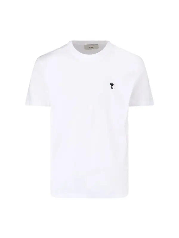 AMI Paris Classic Logo T-shirt - White