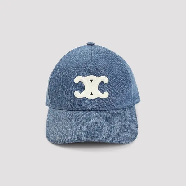 Celine Triomphe Baseball Cap - Blue