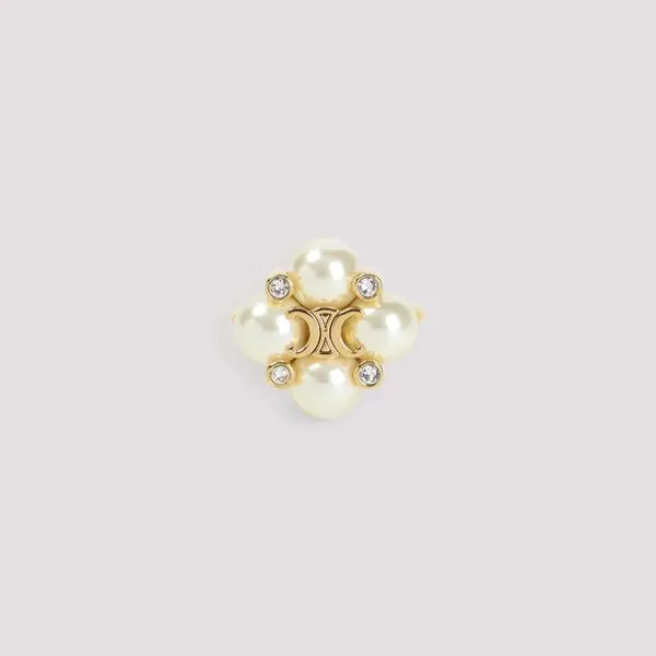 Celine Statement Ring - Metallic