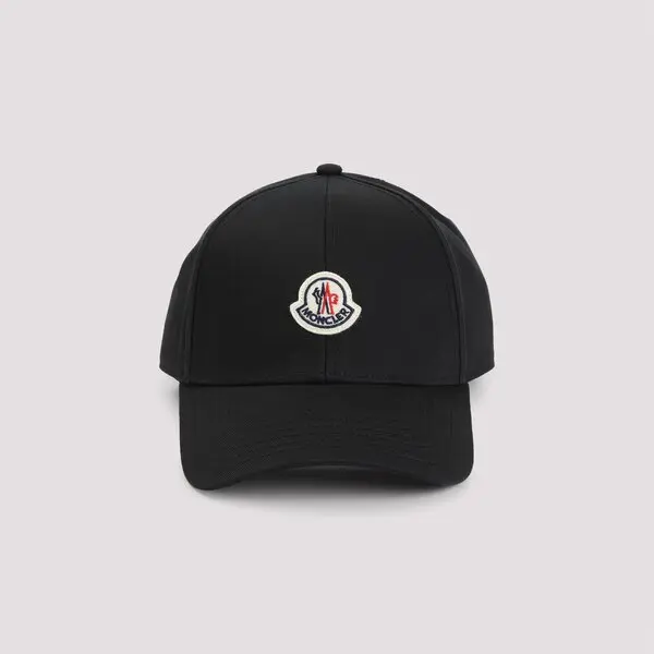 Moncler 100% Cotton Baseball Cap