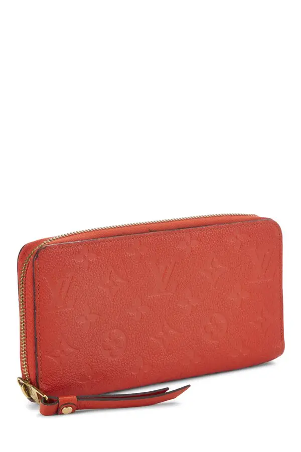 LOUIS VUITTON Monogram Empreinte Zippy Wallet