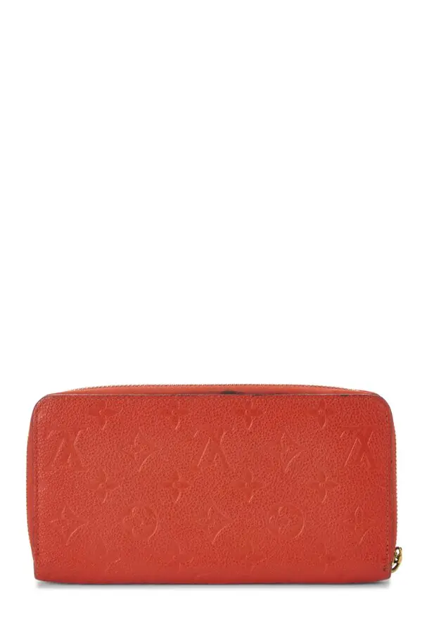 LOUIS VUITTON Monogram Empreinte Zippy Wallet